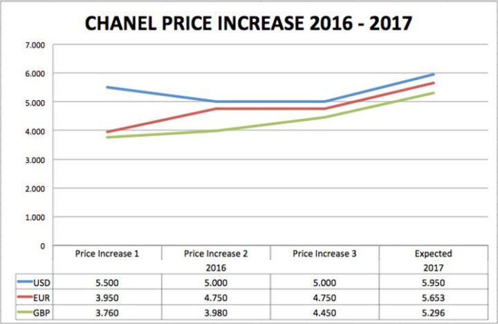 Chanel Price Increase 2017 | Bragmybag