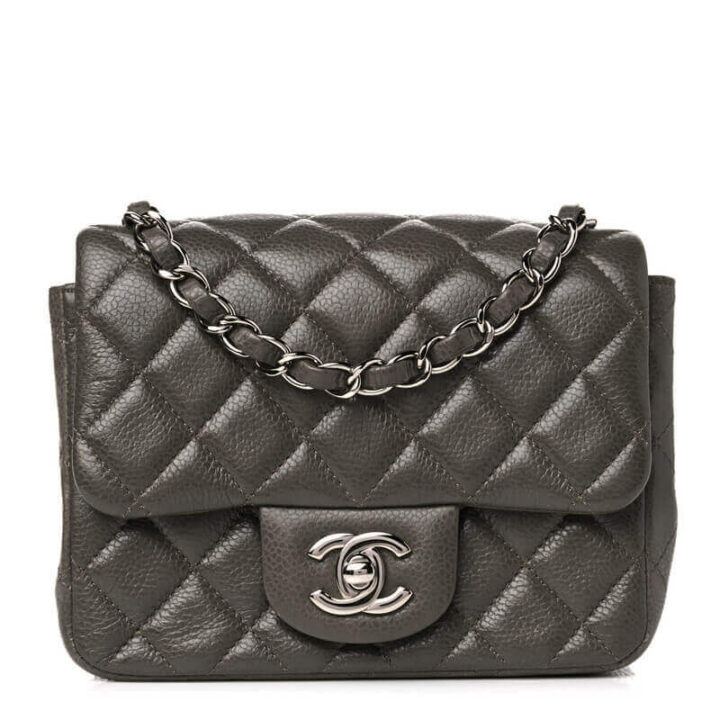 Chanel Mini Square Bag Review: Flap Bag, Pouch, Caviar + Lambskin ...