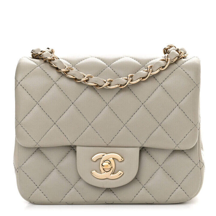 Chanel Mini Square Bag Review: Flap Bag, Pouch, Caviar + Lambskin ...